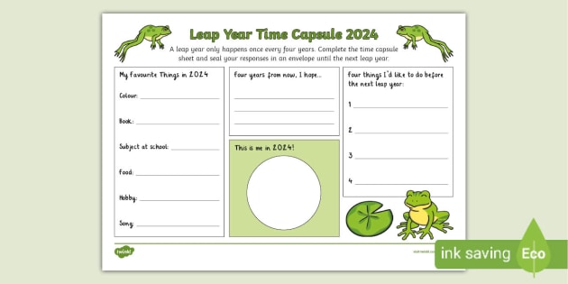 Time Capsule Activity Sheets | twinkl.co.uk