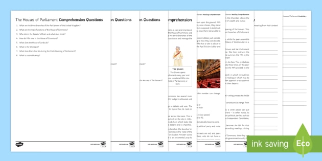 Houses Of Parliament History • Twinkl.com.au