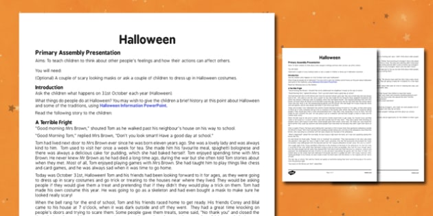 Halloween Assembly - halloween, pumpkin, October, celebration, festival