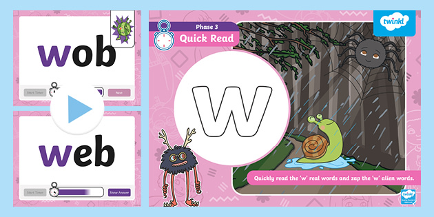 Phase 3 Quick Read w PowerPoint (teacher made)