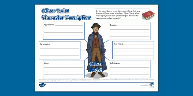 Oliver Twist Worksheets