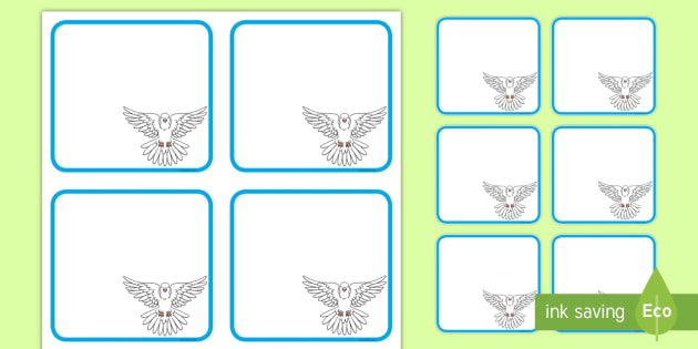 👉 Dove-Themed Square Peg Labels (teacher made)