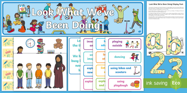 👉 Look What We've Been Doing! Display Pack (teacher made)