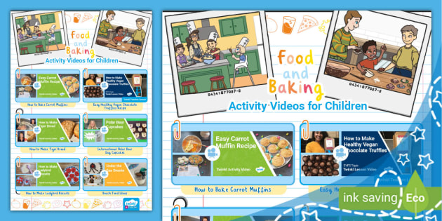 FREE! - Food and Baking Activities (teacher made)
