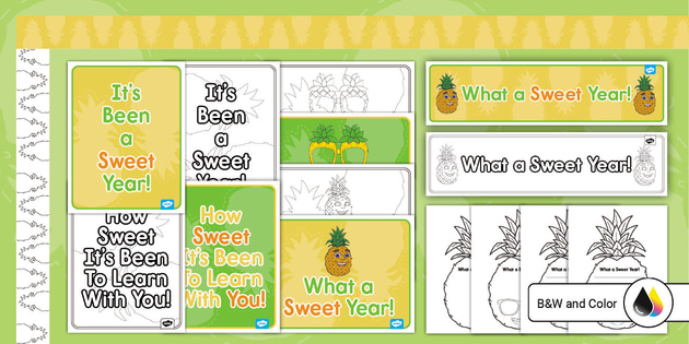This Year Was Sweet! End of School Year Bulletin Board Pack