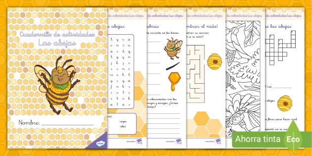 Hoja De Trabajo Sobre El Ciclo De Vida De Las Abejas