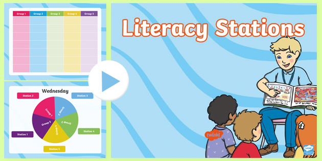 Literacy PowerPoint Presentation | Literacy Station | Twinkl