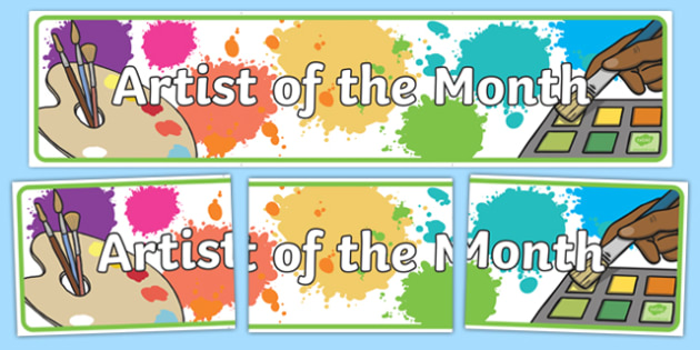 👉 Artist of the Month Display Banner