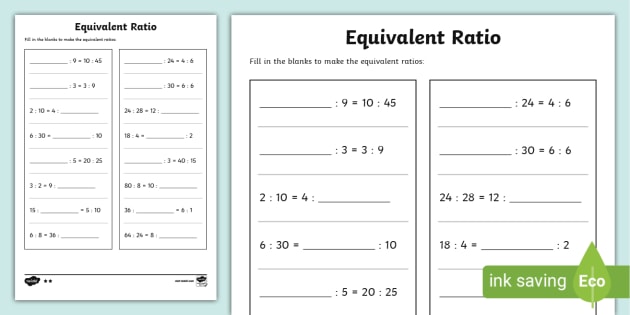Writing Ratios Worksheets 6 Best Images Of Ratio And Proportion