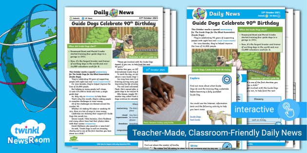 Guide Dogs Stories | twinkl.co.uk