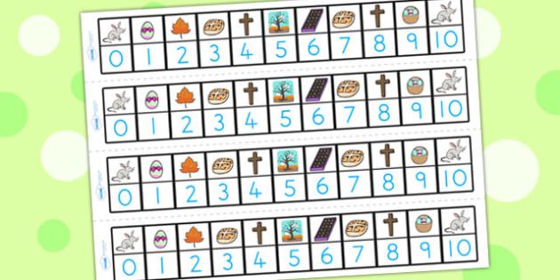 Easter Number Track 1 10