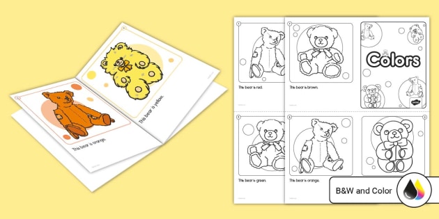 Colors Early Emergent Reader (teacher made)