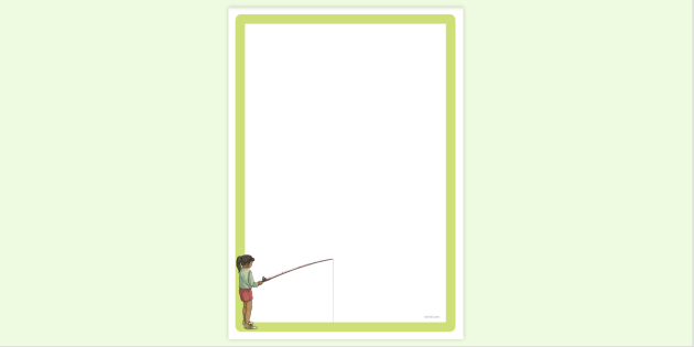 FREE! - Light Paddle Switch Page Border | Page Borders | Twinkl