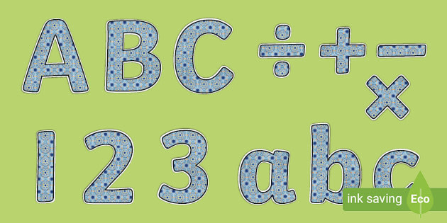 Spanish Talavera Lettering Pack (teacher made)