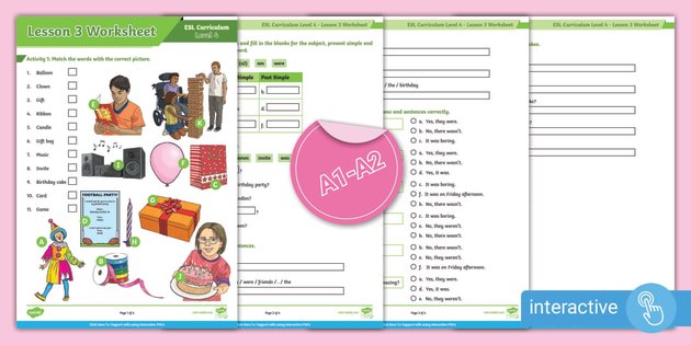 Grammar for Second Language Classrooms - ESL Resources
