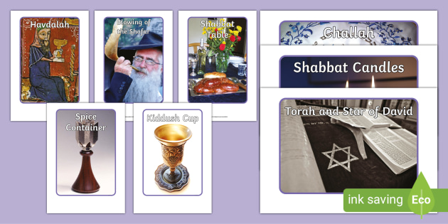 Shabbat Display Photos (teacher made)