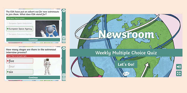 NewsRoom Quiz 3rd March 2021 (teacher made)