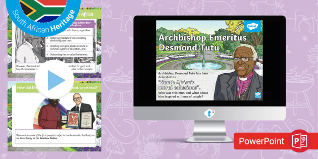 Desmond Tutu Powerpoint (teacher made)