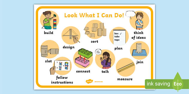 Construction Area Skills Action Mat (teacher made)