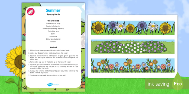 Summer Sensory Bottle