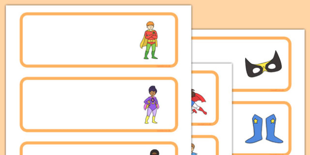Superhero Classroom Job Cards (teacher made)