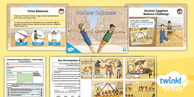 Partner Balances PE Lesson - Year 4 Gymnastics - Twinkl Move
