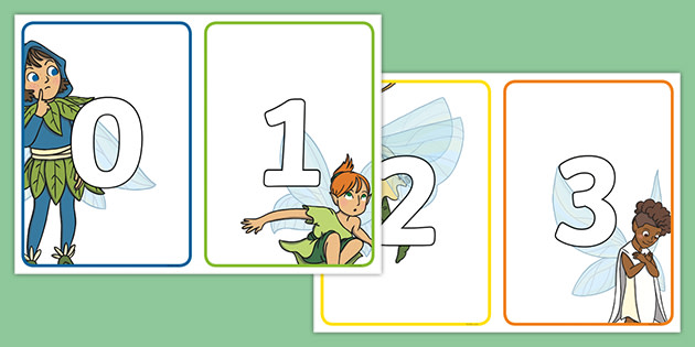 Numbers 0-100 on Fairies (Teacher-Made)