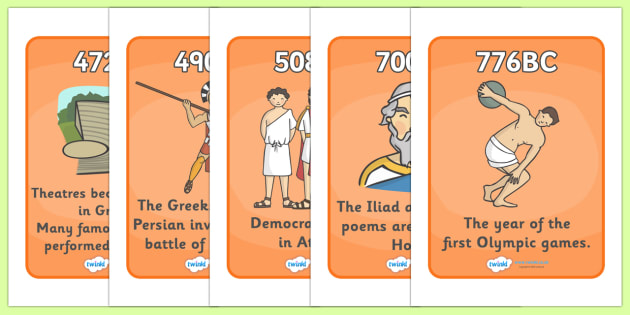 Ancient Greece Timeline - Ancient Greeks