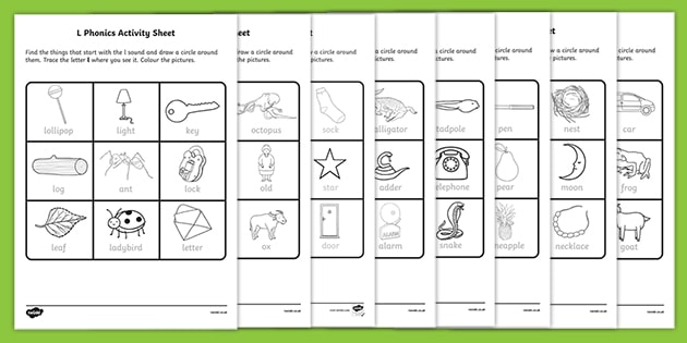 Phonics Colouring Worksheets Resource Pack (teacher made)