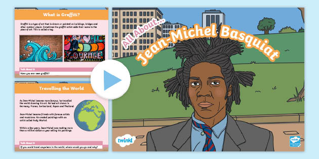KS1 All About Jean-Michel Basquiat PowerPoint