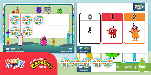 👉 Numberblocks: Number 10’s Ten-Frame Activity Pack