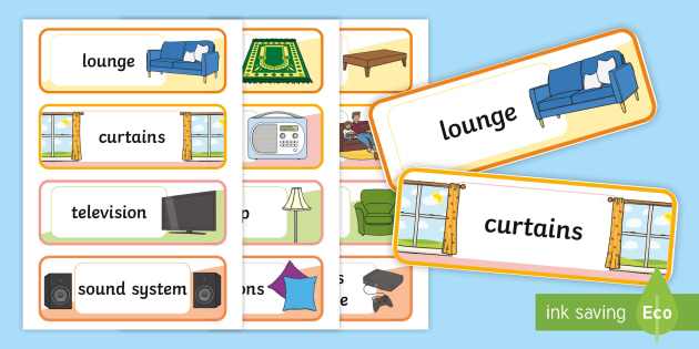 * NEW * Lounge Word Cards