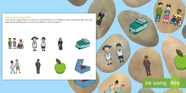 Back to School Story Cut-Outs