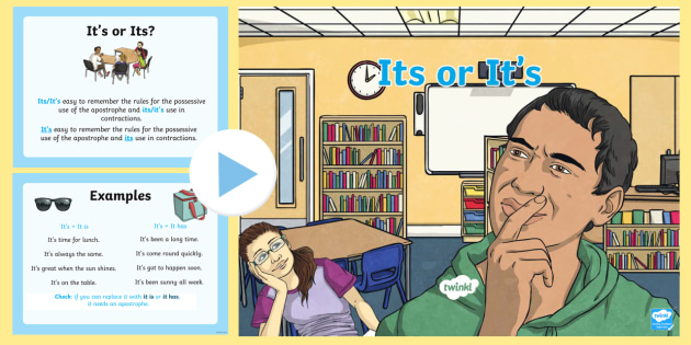 It's or Its PowerPoint (teacher made)