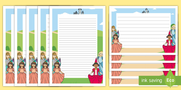 Princess Themed Page Borders (teacher made)