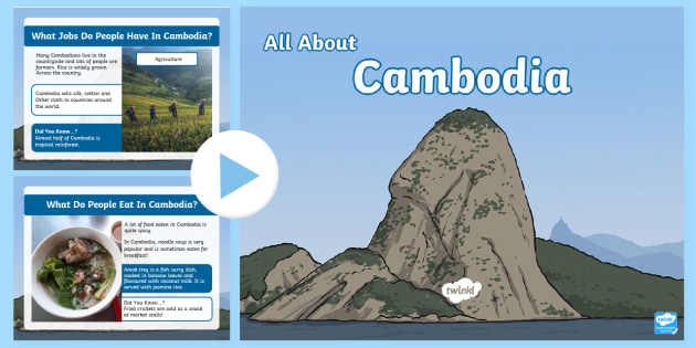 KS1 All About Cambodia PowerPoint (teacher made)