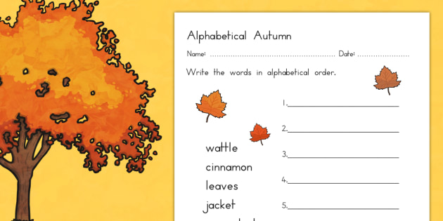 Autumn Assessments | twinkl.com.au