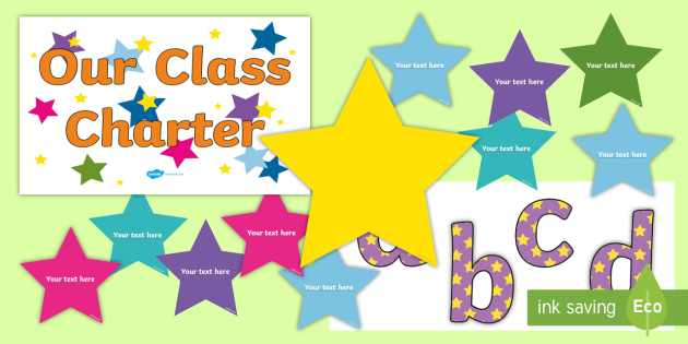 Our Star Class Charter Resource Pack