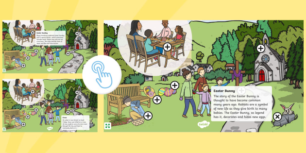 Interactive Easter Hotspots Activity | Twinkl Go!