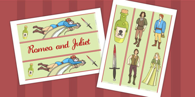 Romeo and Juliet Display Borders (teacher made)