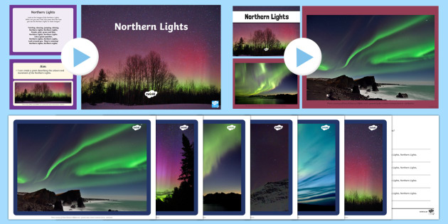 Northern Lights Poetry Resource Pack (teacher made)