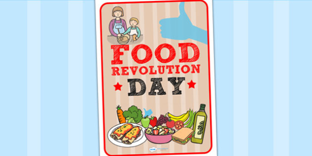 Food Revolution Day Poster
