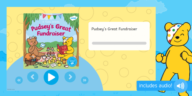 Pudsey's Great Fundraiser - BBC Children in Need - Listen and Follow Audio