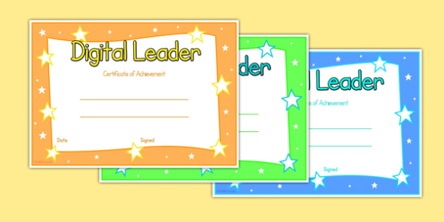 Digital Leaders Certificate