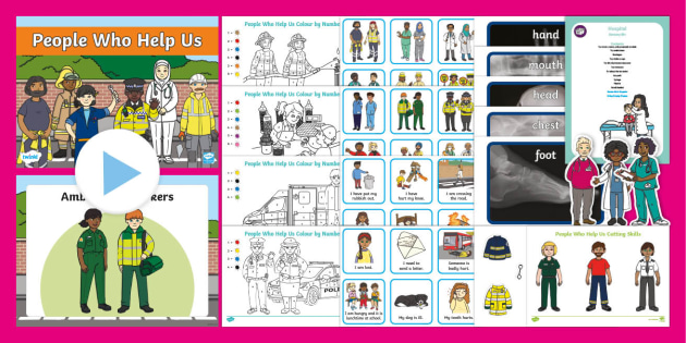 EYFS People Who Help Us Resource Pack (Ages 3-5)