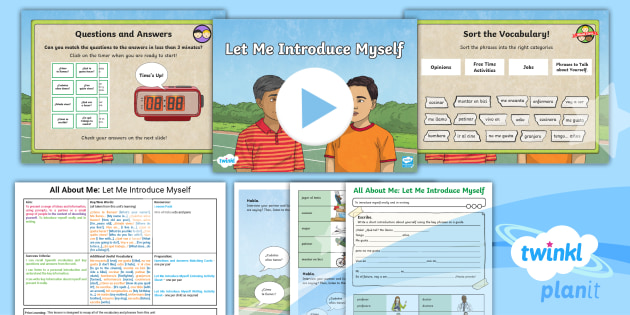 👉 PlanIt Year 5 Spanish Lesson: Let Me Introduce Myself