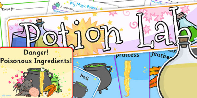Potion Lab Role Play Pack - potion lab, potion, science, roleplay