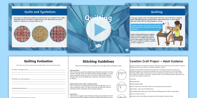 KS2 Transition Craft Instructions (teacher made)