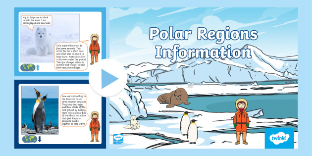 EYFS Polar Regions Information PowerPoint (teacher made)