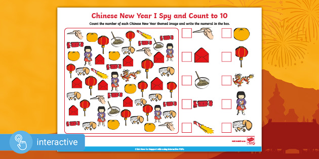 👉 Interactive PDF: Chinese New Year I Spy and Count to 10
